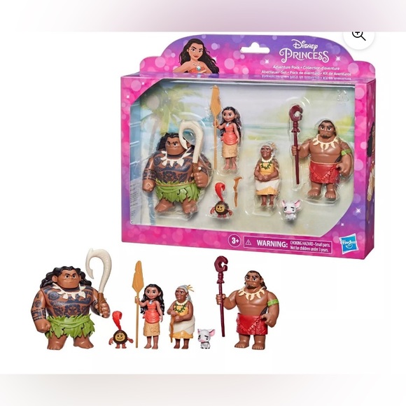Disney | Toys | Hasbro Disney Princess Moana Adventure Multipack ...